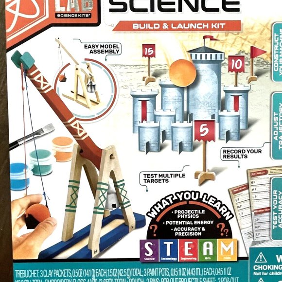 Artskills | Toys | Epic Lab Trebuchet Science Build Launch Kit Steam ...
